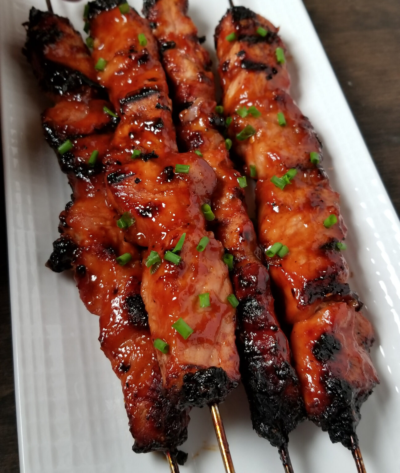 BBQ Pork Skewers with Filipino BBQ Marinade - Amanda Cooks & Styles