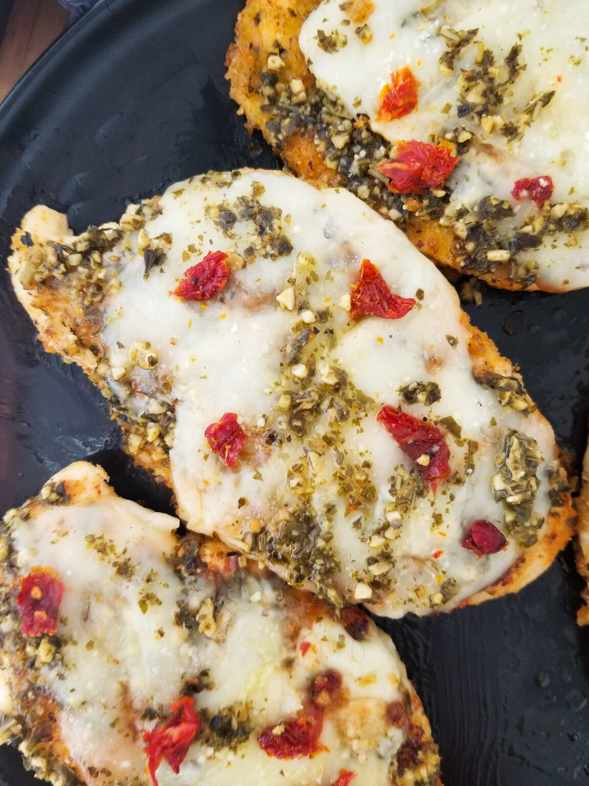 Pesto Chicken Parmesan - Amanda Cooks & Styles