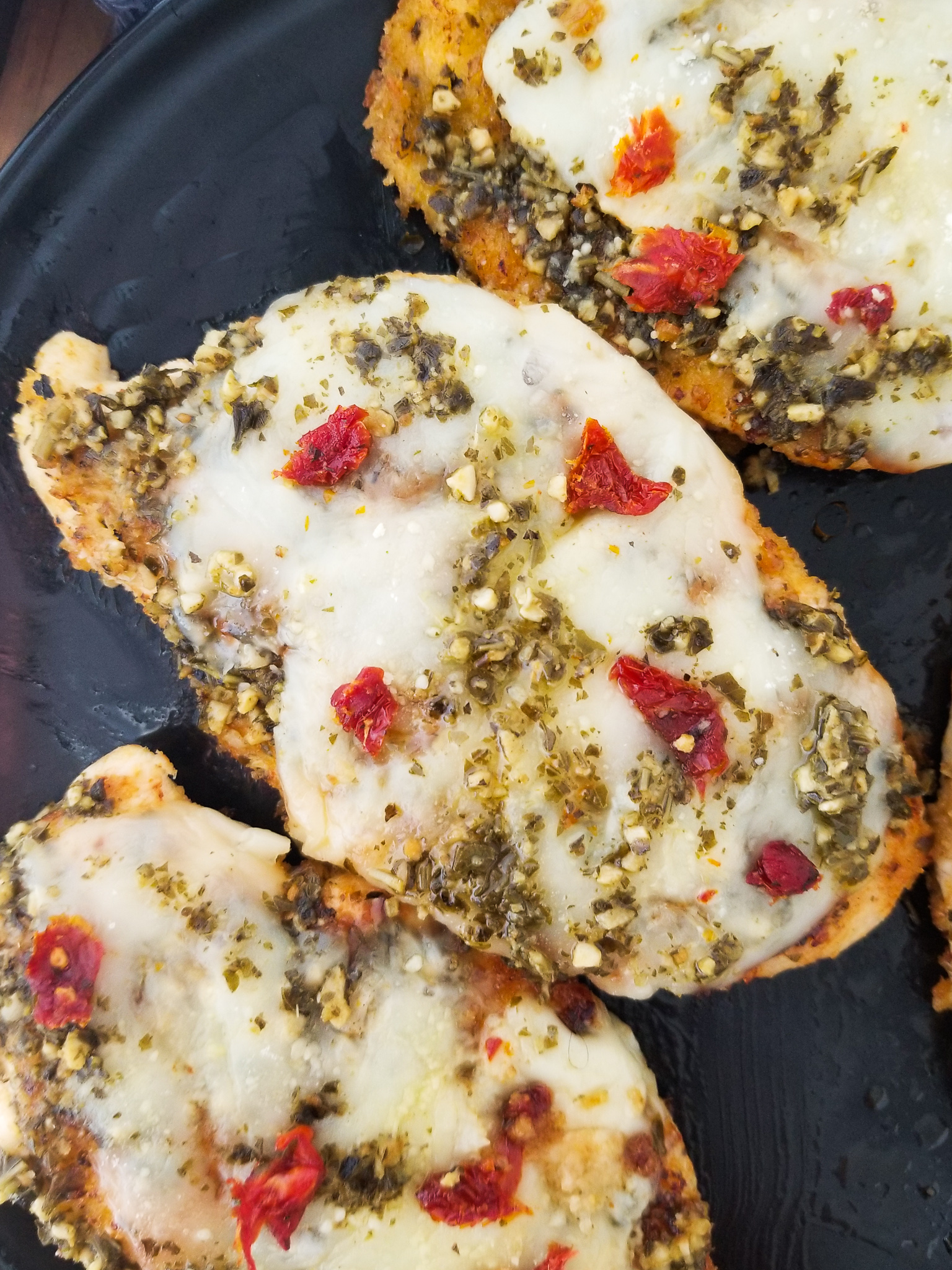 Pesto Chicken Parmesan - Amanda Cooks & Styles