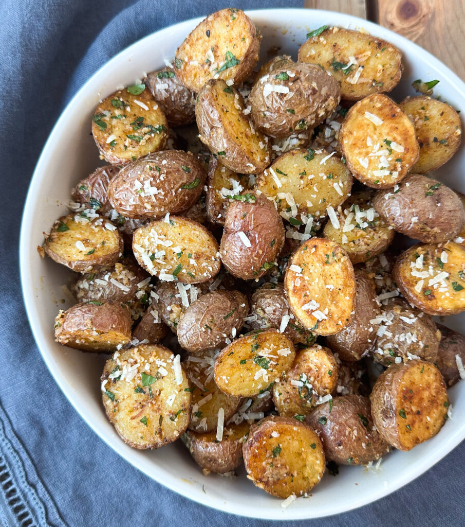 Parmesan Roasted Red Potatoes - Amanda Cooks & Styles