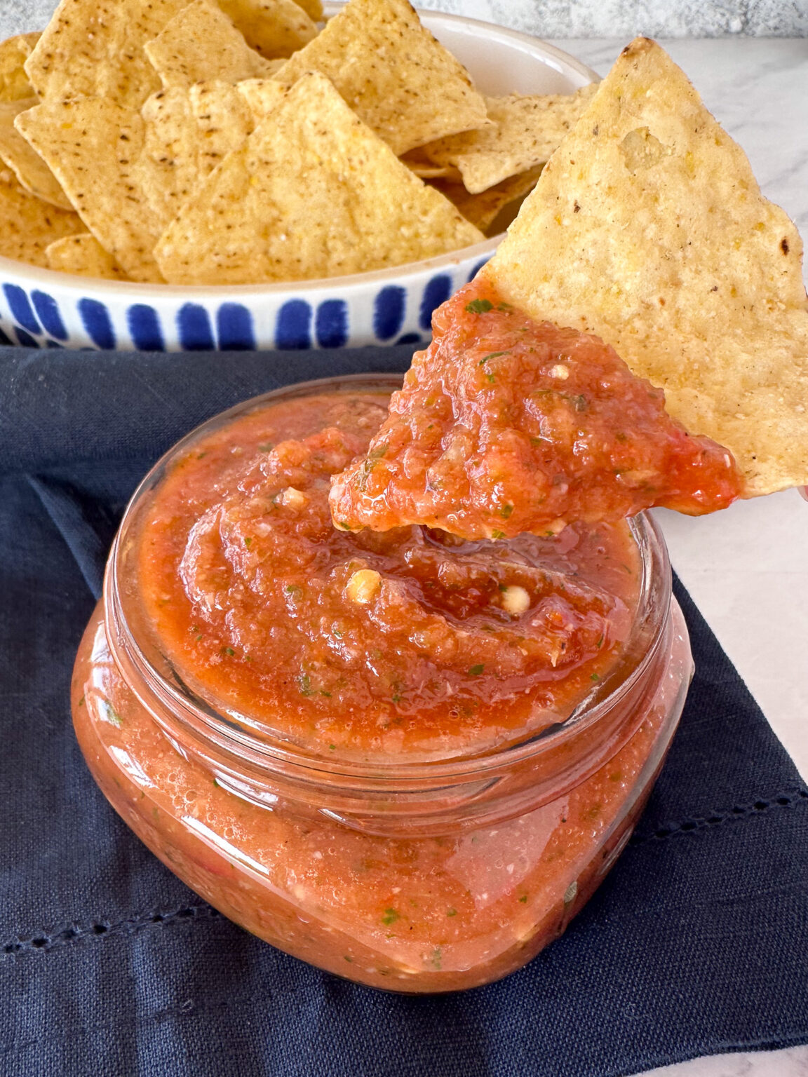 Roasted Salsa Recipe - Amanda Cooks & Styles
